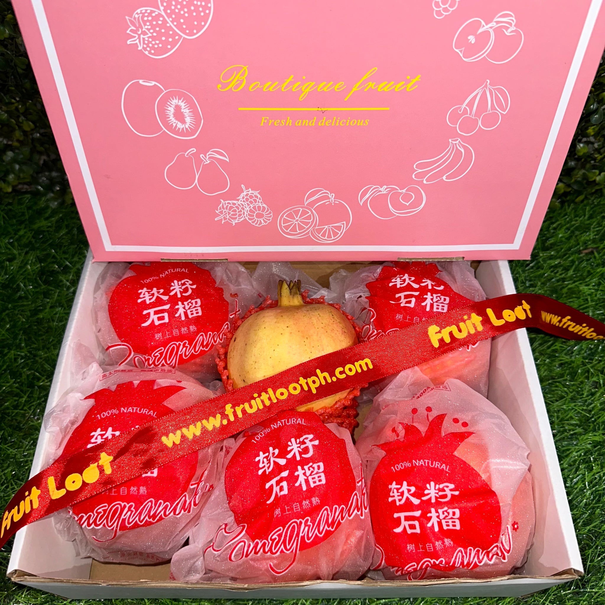 Pomegranates Gift Box – Fruit Loot Ph